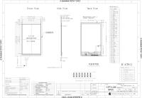 China 7 Inch MIP 4 Channel Interface 40PIN Portable TFT Display 1200x1920 270cd/m2 for sale