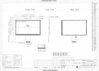 China RGB Interface 50PIN LCD TFT Display 350cd/M2 Luminance 1024x600 TFT Colour Display for sale