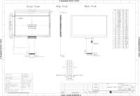 China 7 Inch LCD TFT Display, 800x480 Pxiels, RGB Interface TN, Ultra Wide View for sale