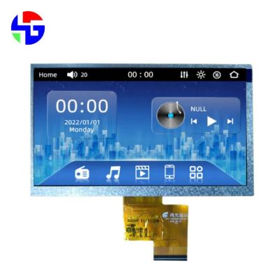 China 7.0 inch TFT LCD, IPS, LVDS, High Resolution, 1024x600 Pixels for sale