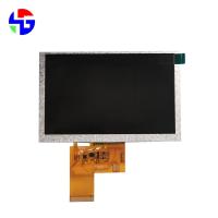 China 300cd/m2 5.0 Inch TN LCD Display RGB 6 O' Clock 800x480 Pixels for sale