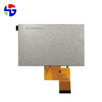 China 300cd/m2 5.0 Inch TN LCD Display RGB 6 O' Clock 800x480 Pixels for sale