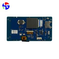 China Serial Model Display 800X480 7.0 Inch RS232 / TTL Smart TFT LCD Module With Touchscreen for sale