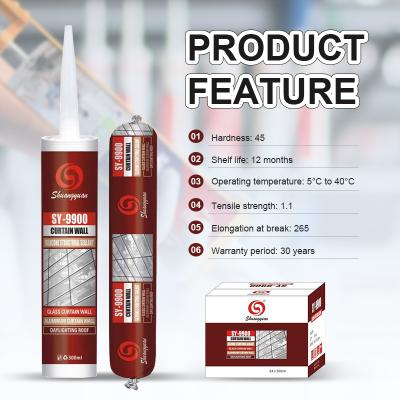 China Customizable Silicone Structural Sealant For Large Scale Building Envelope Construction for sale