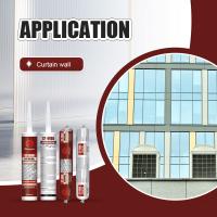 China Heavy Duty Structural Glazing Adhesive Silicone Building Sealant High Tear Strength for sale