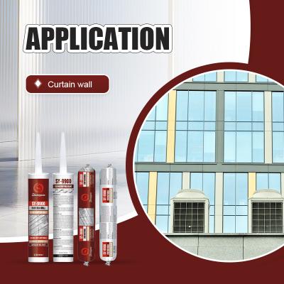 China Heavy Duty Structural Glazing Adhesive Silicone Building Sealant High Tear Strength for sale