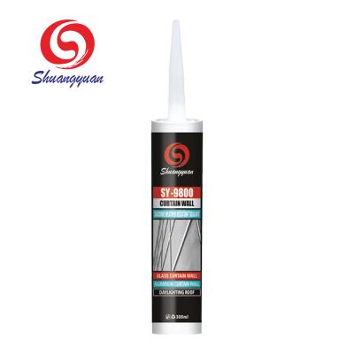 China White Black Grey Color Weather Resistant Silicone Sealant Commercial Grade OEM Brand for sale