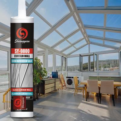 China Weather Resistant Silicone Window Sealant Frost Resistant MSDS ISO9001 Approved for sale
