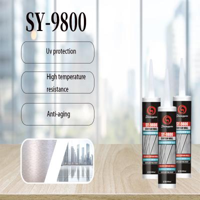 China Outdoor Weather Resistant Silicone Sealant Temperature Resistant for HVAC for sale