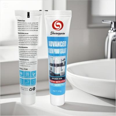 China OEM Logo Mold Resistant Silicone Sealant UV Stable Adhesive for Bathroom for sale