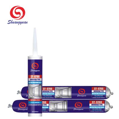 China Custom Color Universal Silicone Sealant Low VOC Eco Friendly Non Toxic Sealant Glue for sale