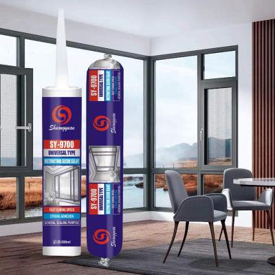 China Water Resistant Universal Silicone Sealant For Exterior Glass Window Long Term Sealing for sale