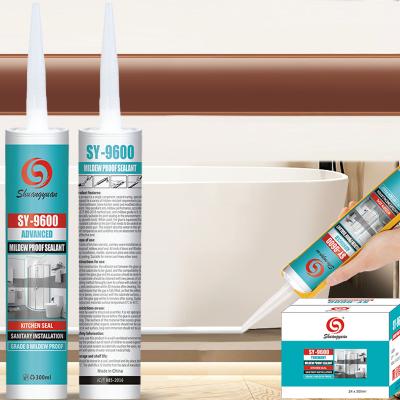 China Long Lasting Anti Mold Silicone Sealant for Sanitary Ware Window Door MSDS ISO9001 for sale