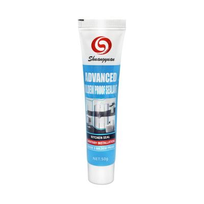 China Anti Fouling Mildew Resistant Bathroom Caulk , Window Door Sanitary Silicone Sealant for sale