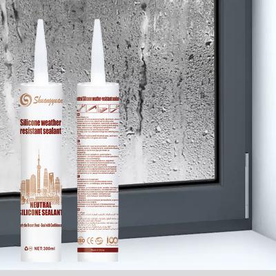 China OEM Logo Neutral Silicone Sealant Non Corrosive Long Lasting 100% Waterproof for sale