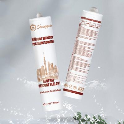 China Long Lasting Neutral Silicone Sealant High Elasticity For Bathroom Kitchen ISO9001 CE for sale