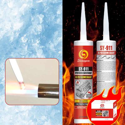 China Non Toxic Fire Rated Silicone Sealant For Interior Exterior Building Or Cabinet Sealing for sale