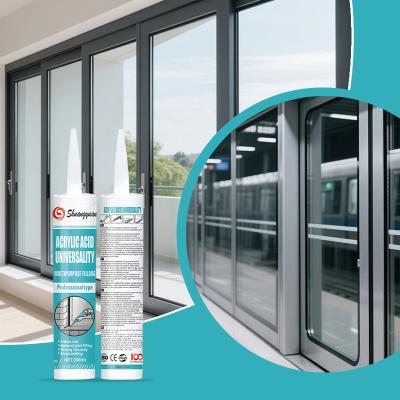 China Water Based Acrylic Sealant Adhesive Weatherproof For Window General Construction for sale