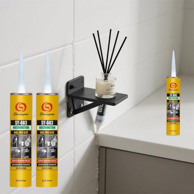 China High Performance Nail Free Adhesive Waterproof Oil-Resistant Bonding Glue for sale