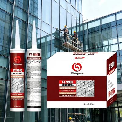 China Neutral RTV Silicone Sealant Strong Adhesion for Glass in Architectural Projects for sale