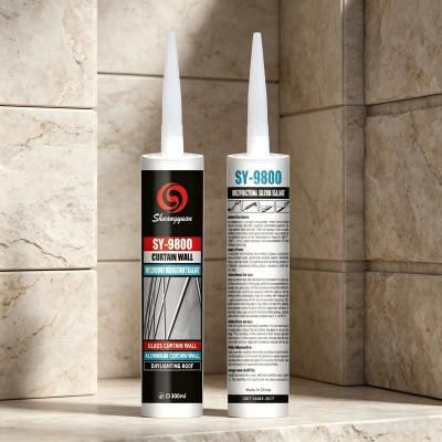 China Neutral Weatherproof Silicone Sealant Strong Bond Elastic Sealing for Aluminum for sale