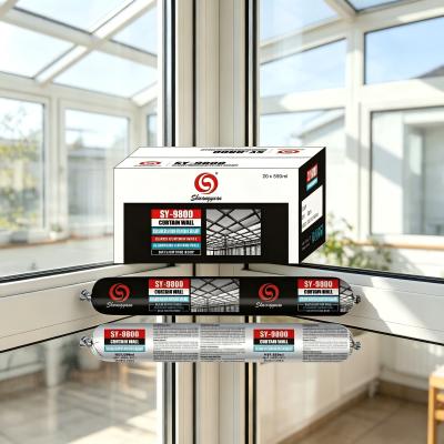 China Exterior Grade Silicone Sealant Long Lasting Weather Resistance for Curtain Wall for sale