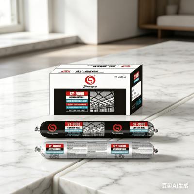 China UV Stable Silicone Sealant All Weather Flexible Sealing Glue for Exterior Construction Joints for sale