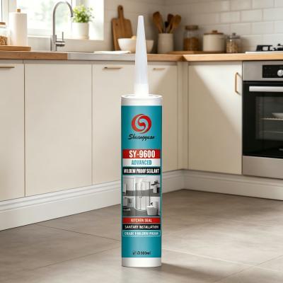 China Smooth Finish Anti Mold Silicone Sealant - Waterproof Mildew Proof for Bathroom Kitchen for sale