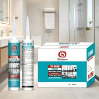 China Smooth Finish Anti Mold Silicone Sealant - Waterproof Mildew Proof for Bathroom Kitchen for sale