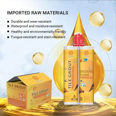 China High Stain Resistant Epoxy Tile Grout Waterproof Anti-Mold Epoxy Grout for Bathroom Floor for sale