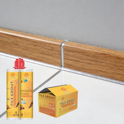 China Eco-Friendly Safe Epoxy Tile Grout Anti-Yellowing Waterproof Grout for Indoor Outdoor for sale