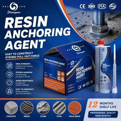 China Weather-Resistant Rebar Anchoring Adhesive Low Odor Fast Setting Chemical Anchor Mortar for sale
