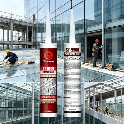 China Industrial Grade SY-9900 Silicone Sealant, Neutral Cure for Curtain Wall, Stone & Aluminum Panel Sealing for sale