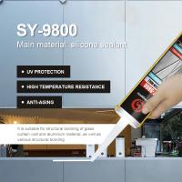 China Shuangyuan SY-9800 Outdoor Weather Resistant Silicone Glue Neutral Cure Anti Ozone for Facade Curtain Wall and Exterior Joint Filling for sale
