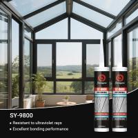 China SY-9800 Elastic Silicone Facade Sealant Long Term Weather Aging Resistance for Glass Curtain Wall Aluminum Alloy Structural Joints for sale