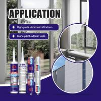 China Multi-scene Sealing Silicone Sealant – Waterproof, Mildew Resistant & Quick Cure, Ideal for Windows, Balconies, Kitchens and Bathrooms for sale