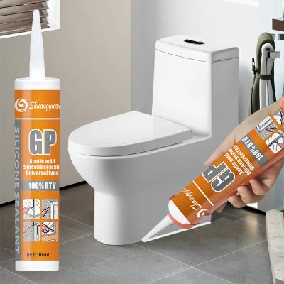 China Acetic Acid Silicone Sealant Universal Formula - High Bond Strength Mold Proof Sealer for All General Sealing & Bonding Applications for sale