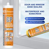 China General Purpose Acetic Silicone Caulk with Powerful Adhesion, Anti-Mildew Sealing Compound for Daily Sealing and Bonding Works for sale