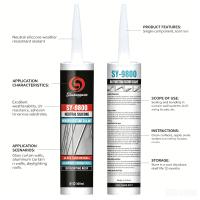 China Weather Resistant Silicone Sealant Featuring Superior Waterproof & Weatherproof Performance for Contemporary Architectural Curtain Wall Works for sale