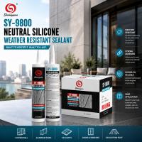 China For Modern Architectural Curtain Wall Projects: Weather Resistant Silicone Sealant with Excellent Elasticity Waterproof Capacity and Outstanding Weather Resistance for sale