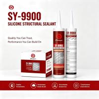 China Shuangyuan SY-9900 Neutral Silicone Structural Sealant Structural Adhesive for Glass Curtain Wall  Sunroom Weatherproof Silicone Glue for sale
