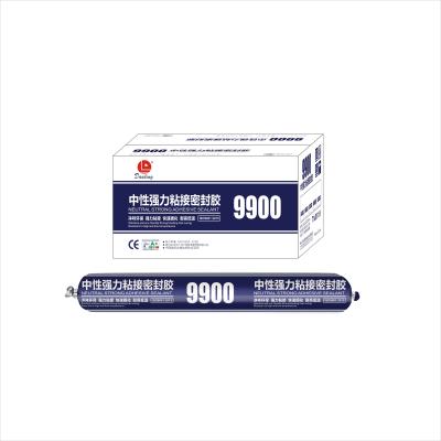 China 9900 Neutral High Strength Silicone Sealant  Professional Weatherproof Construction Sealant for sale