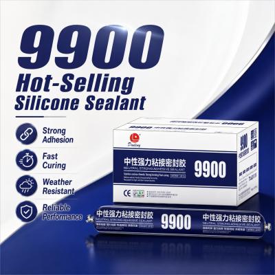 China 9900 Fast-Curing Neutral Silicone Adhesive Sealant for sale