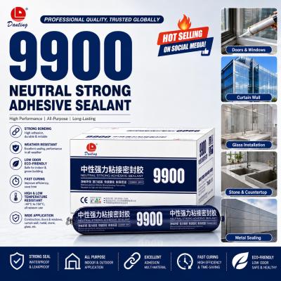 China 9900 Premium Silicone Sealant for Wholesale and Construction Projects for sale