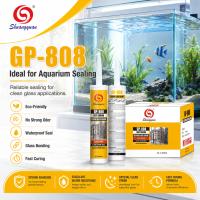 China GP-808 Eco-Friendly Fast-Curing Silicone Glass Sealant for Aquariums Acetate  Silicone Sealant for sale