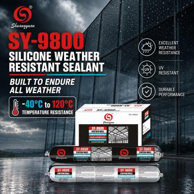 China SY-9800 Extreme Temperature Resistant Silicone Sealant -40°C to 120°C for sale