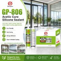 China GP-806 Fast Curing Silicone Glass Sealant for Office Glass Walls and Large Glass Panels for sale