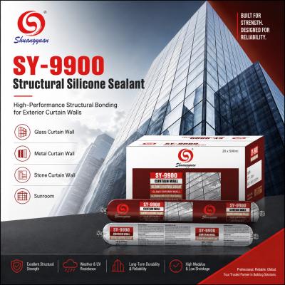 China SY-9900 Professional Structural Silicone Sealant for Glass, Metal & Stone for sale