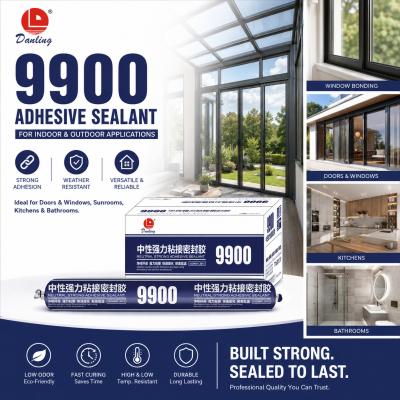China Danling 9900 High Performance Neutral Sealant for Indoor  Outdoor Applications for sale