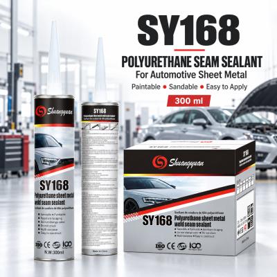 China Shuangyuan SY168 PU Seam Sealant for Automotive Workshops for sale